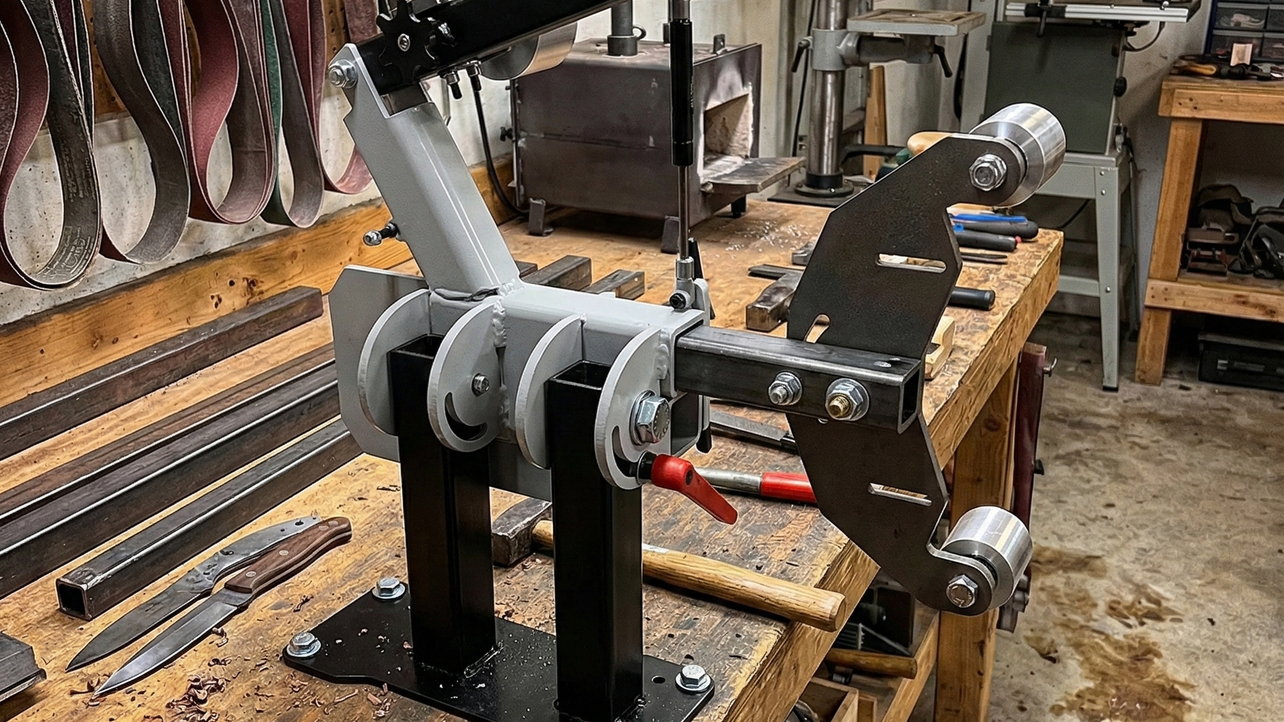 How to Build a DIY 2x72 Belt Grinder for Knife Making – Diktator Grinders