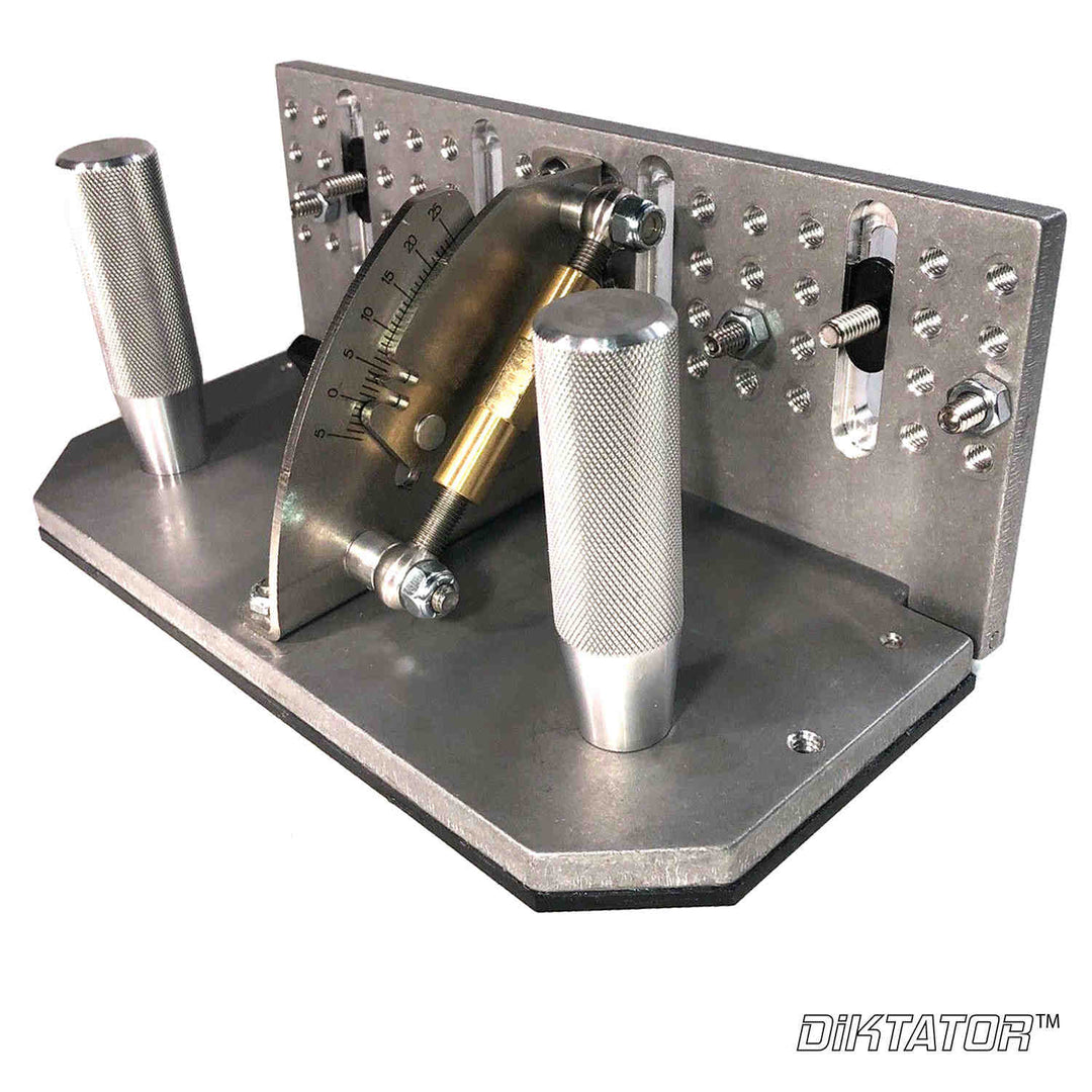 Large 2x72 Belt Grinder Angle Grind Guide | Diktator Grinders